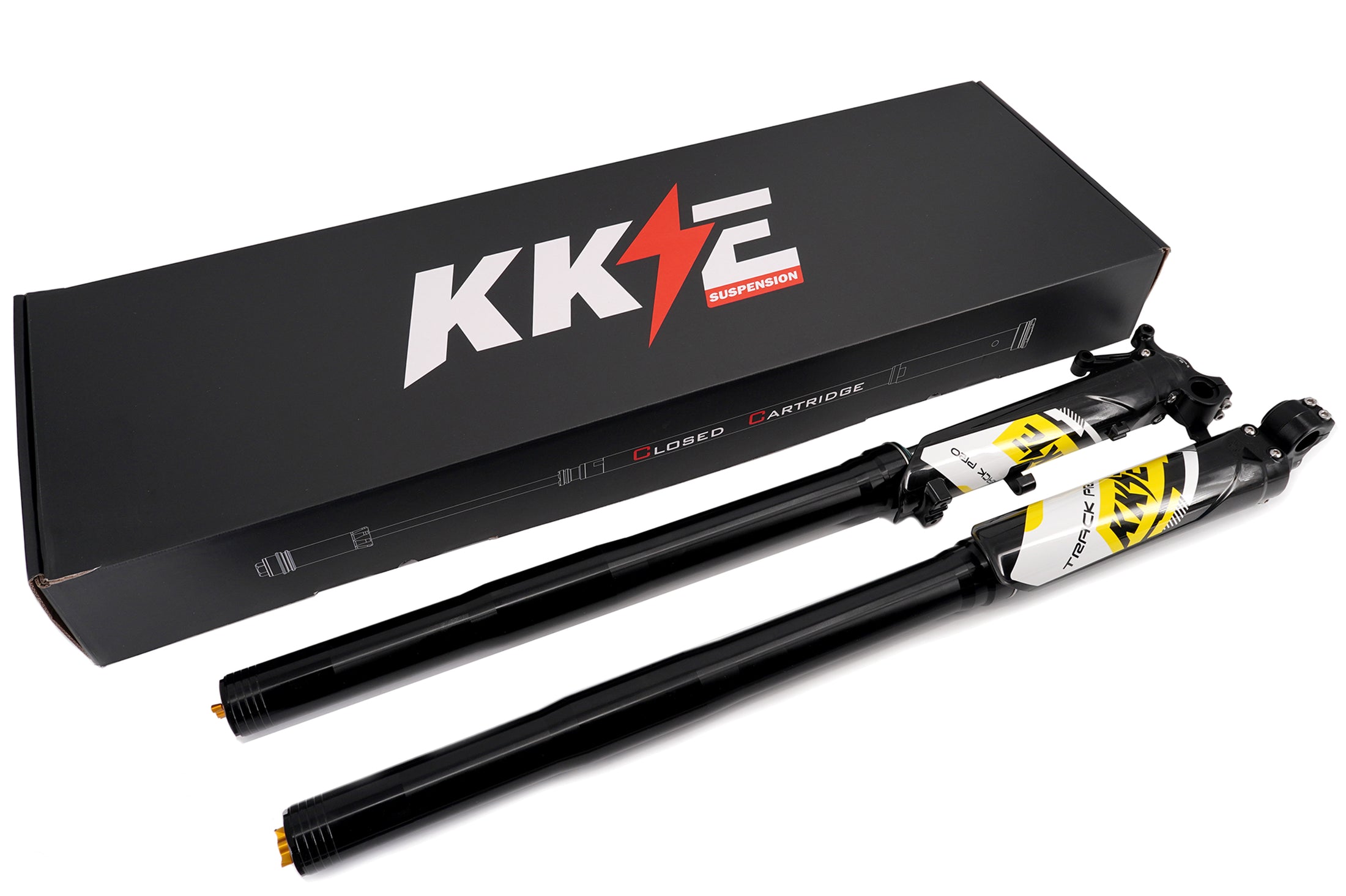 KKE 37MM Upgraded 6.0 Version Closed Cartridge Front Suspension Fork F – KKE Racing