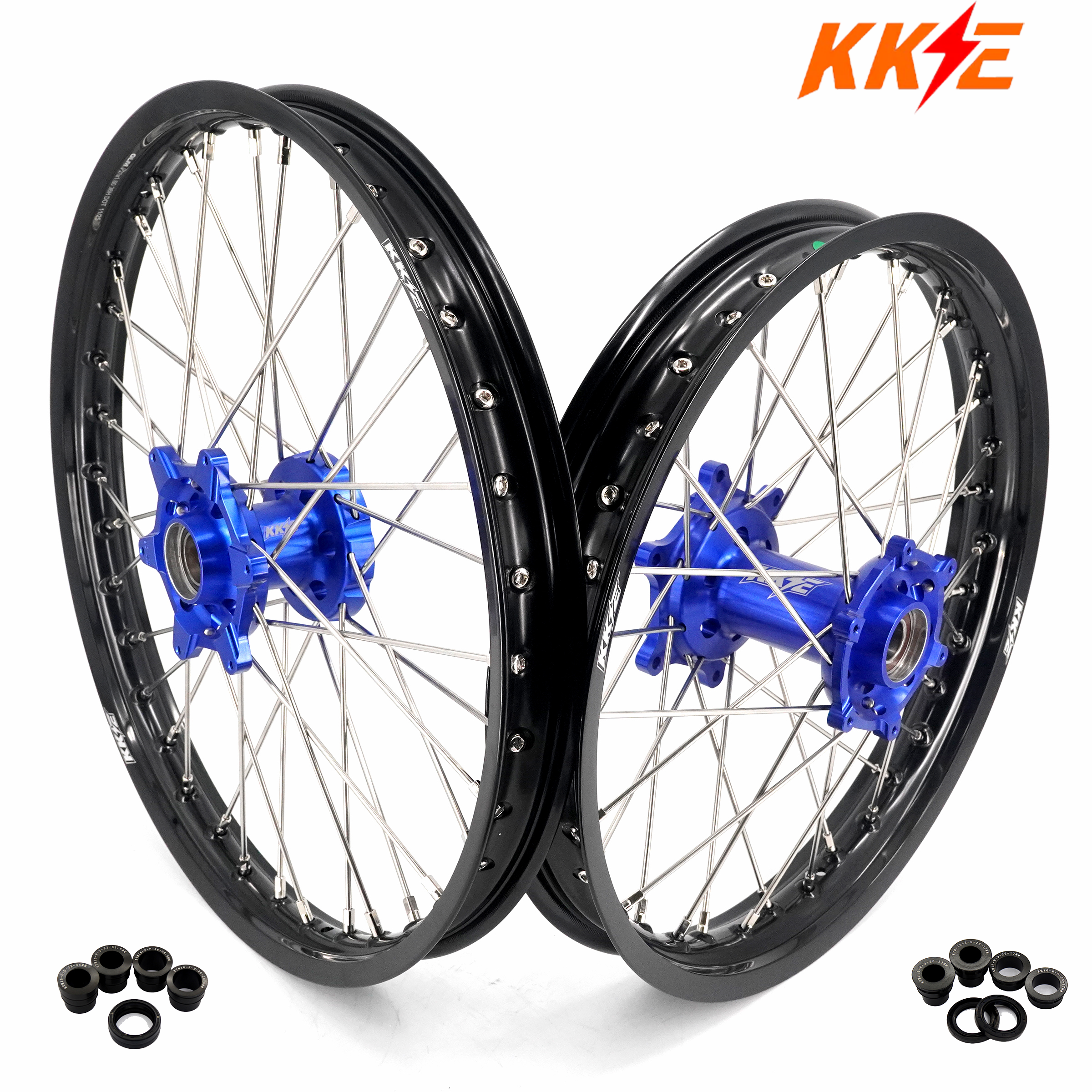 KKE 21/19 MX Spoked Wheels Rim For KTM SX SXF XC XCF 125-530CC 2003-20 ...